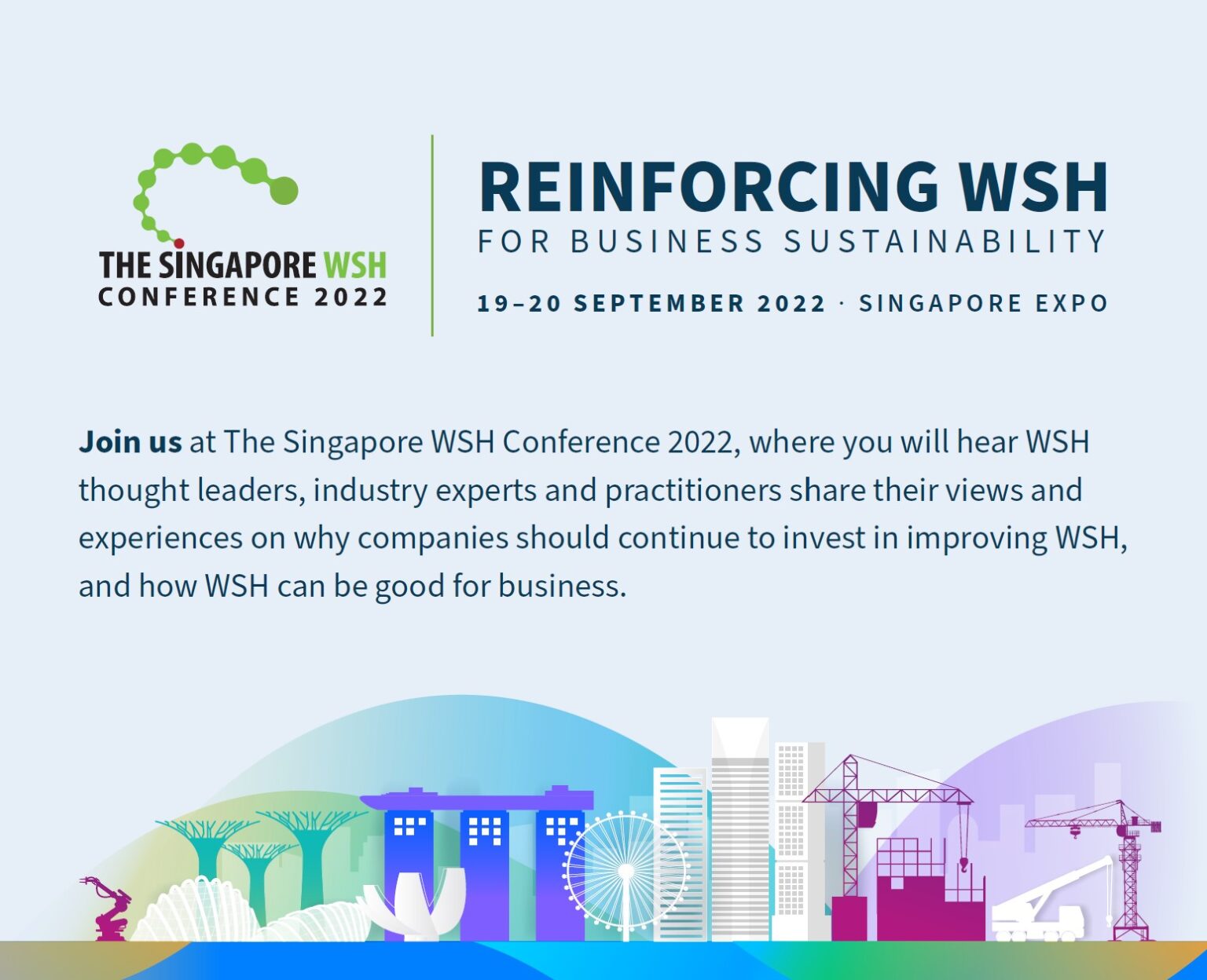 Singapore WSH Conference 2022: 19-20 September - Perosh