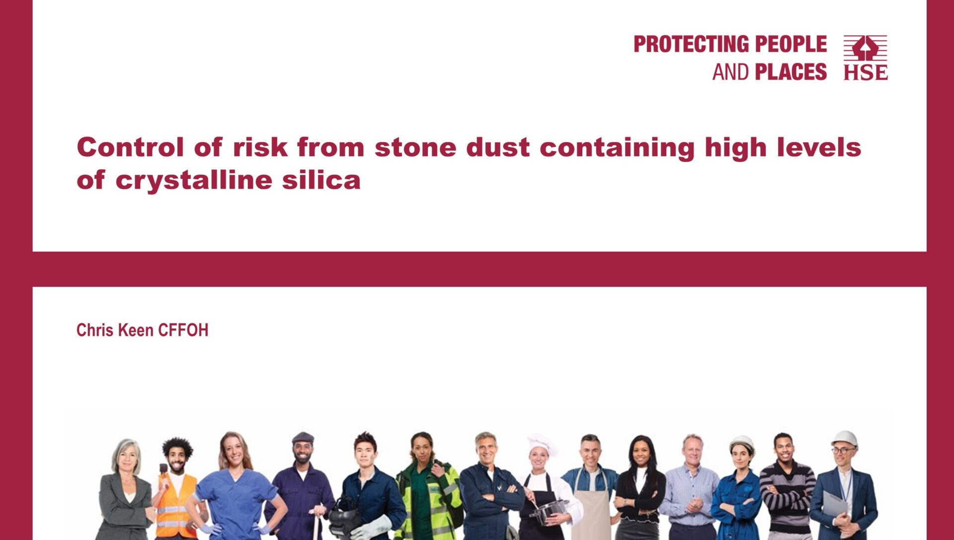 Control of risk from stone dust containing high levels of crystalline ...